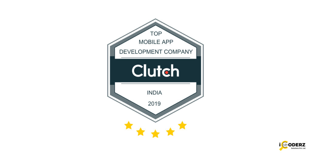 Clutch Ranks iCoderz as a Top App Development company in India