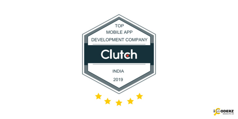 Clutch Ranks iCoderz as a Top App Development company in India