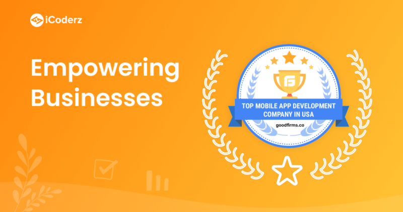 GoodFirm Recognized iCoderz as Top Mobile App Development Company in USA