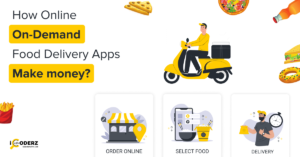 How online on-demand food delivery apps make money? iCoderz Solutions