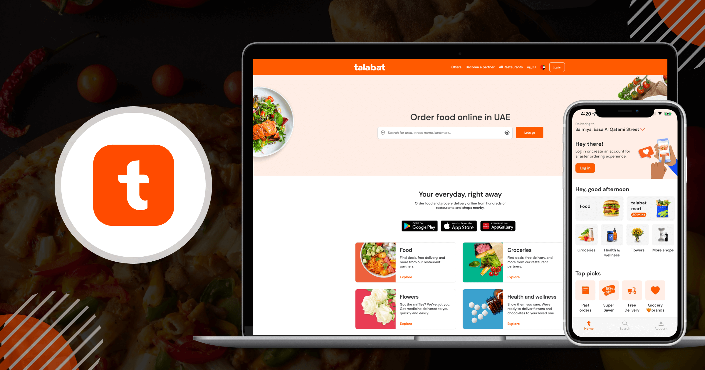 Top 5 Food Delivery Apps In UAE | iCoderz Solutions