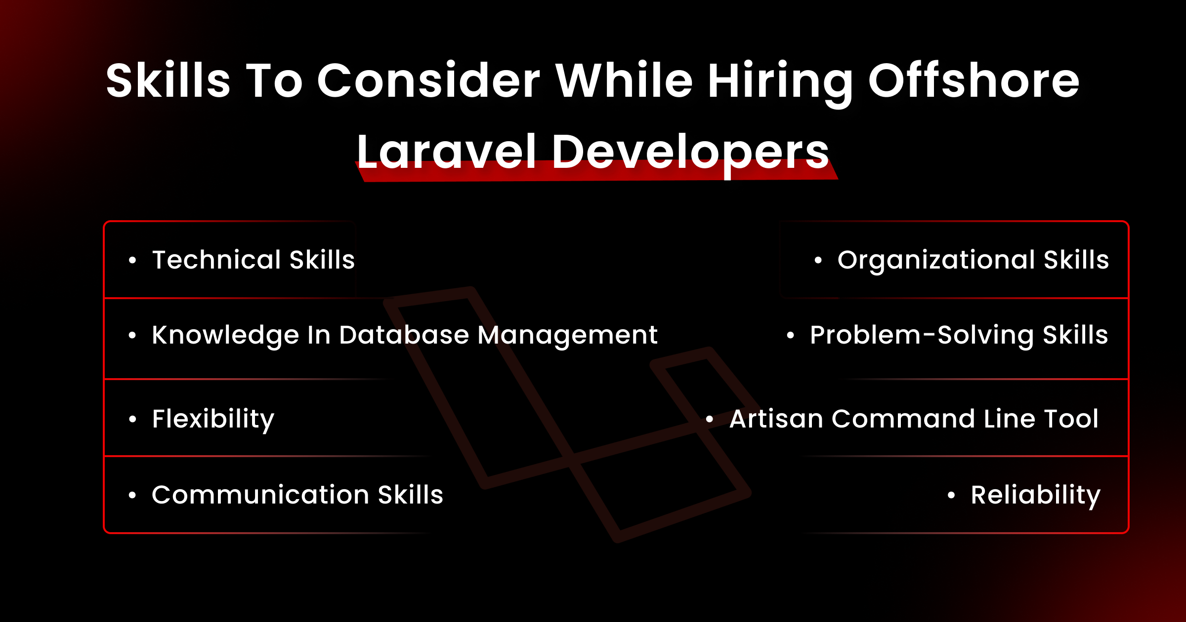 Step-By-Step Process Of Hire Offshore Laravel Developers