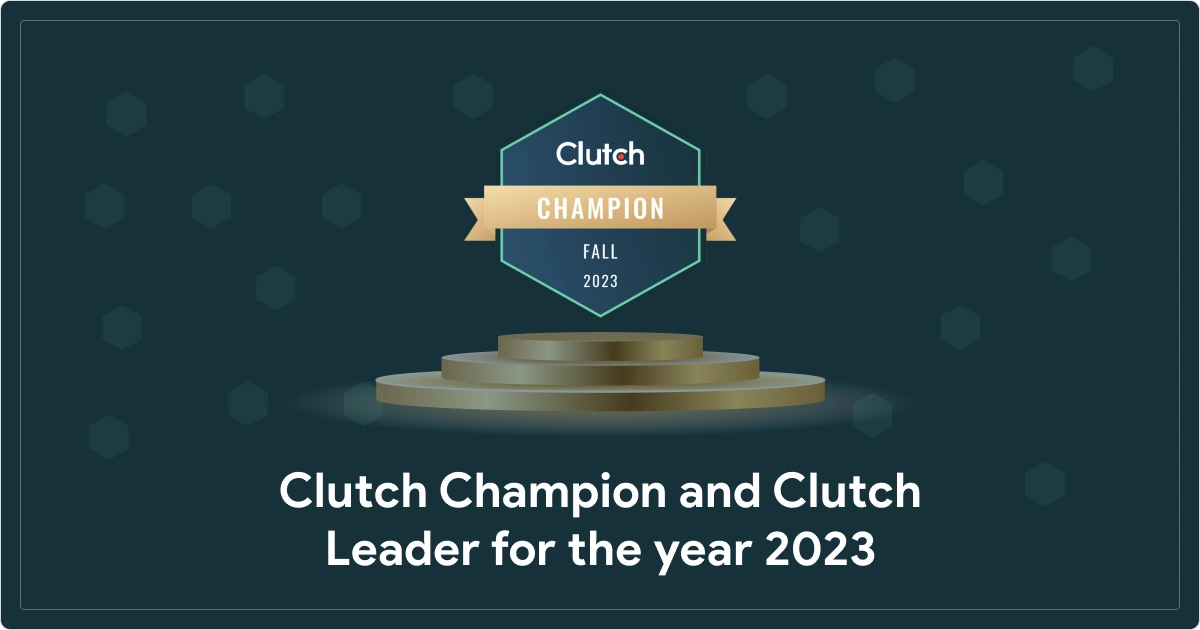 Clutch Recognized iCoderz as a Clutch Champion & Clutch Leader