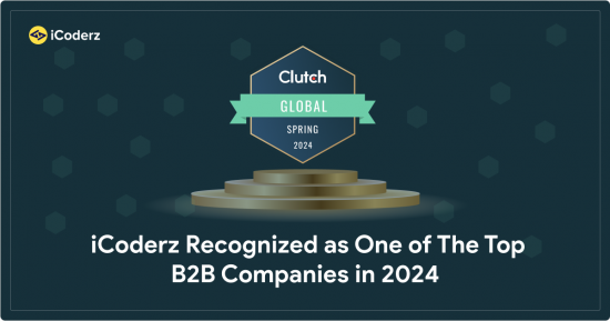 Clutch Recognized iCoderz as a Top App Developer Company in India for 2020