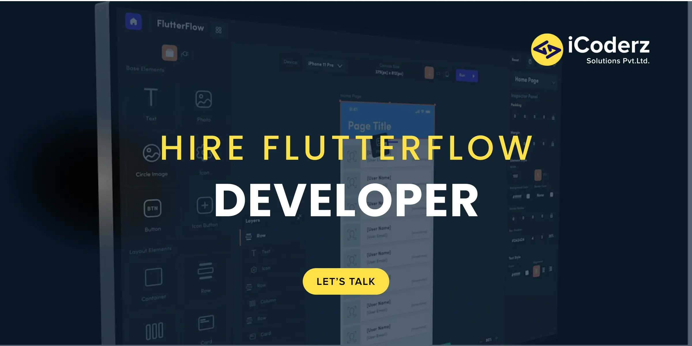 Hire Flutterflow Developers | 5+ Flutterflow Developers for Hire