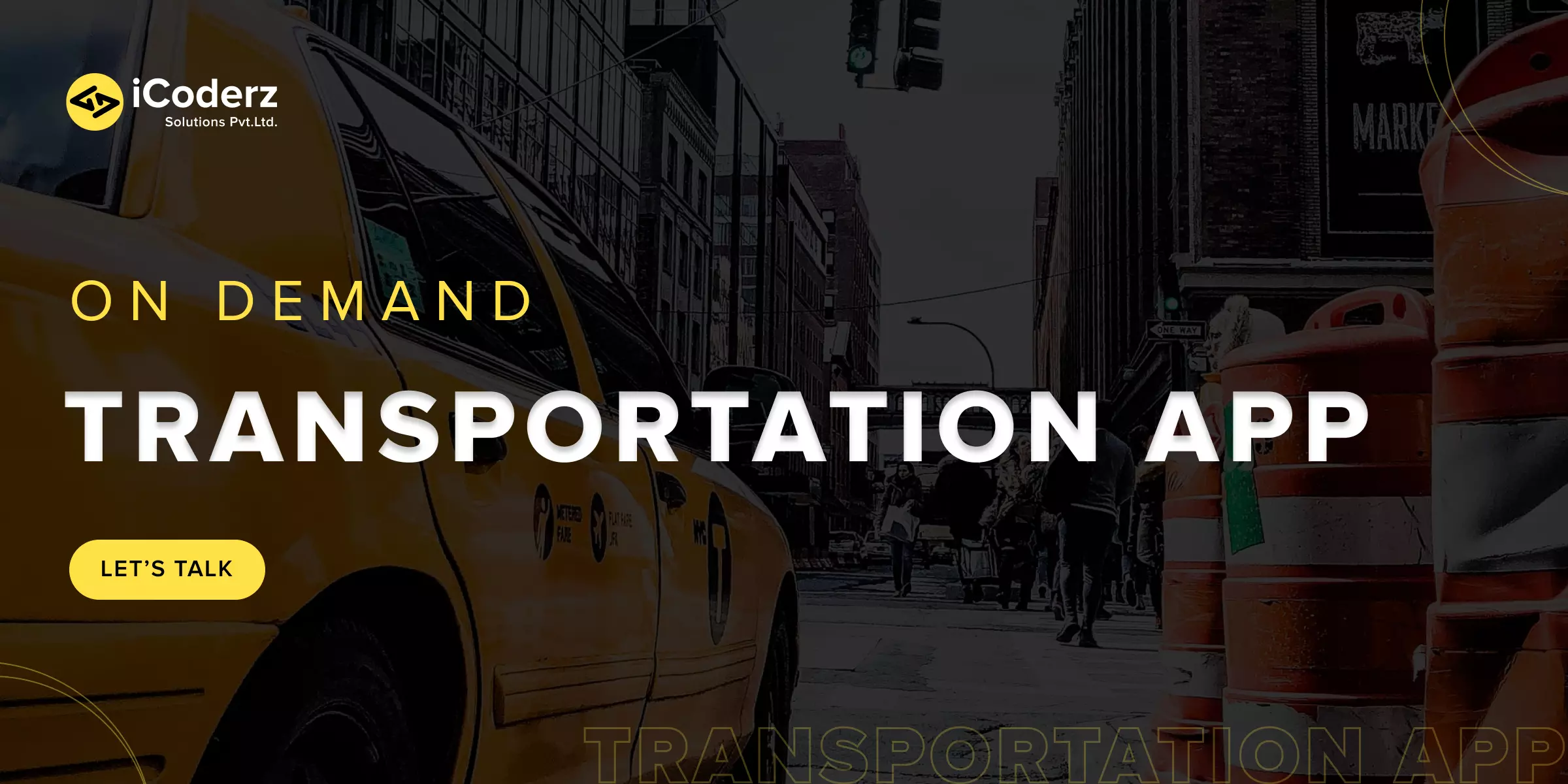 On Demand Transportation App Development Company | iCoderz Solutions